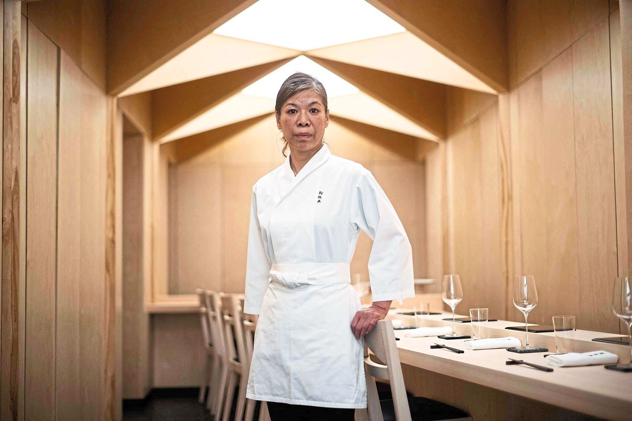 Grief inspires world’s first Michelin-starred woman sushi chef | The Star
