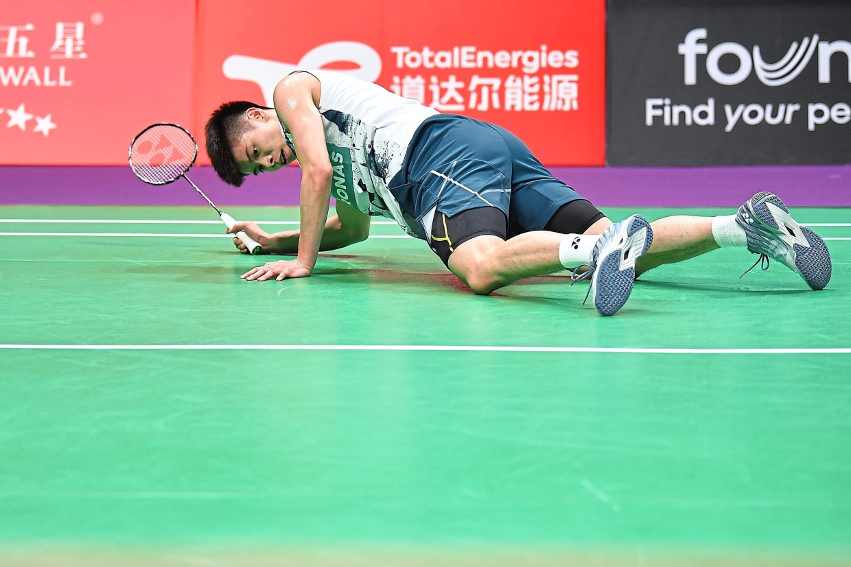 Badminton: Untimely misfortune for Jun Hao after series of fiery show ...