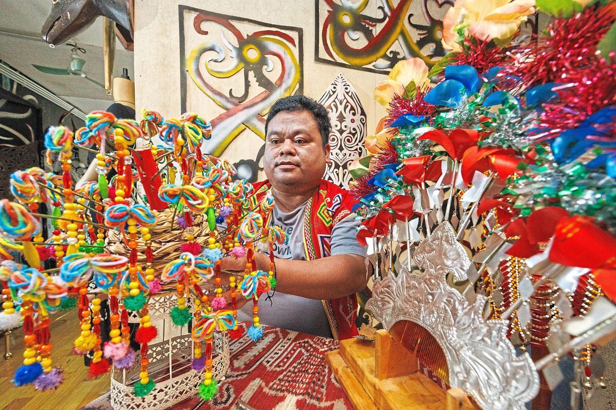 Sarawakian craftsman races to complete sugu tinggi orders for Gawai ...
