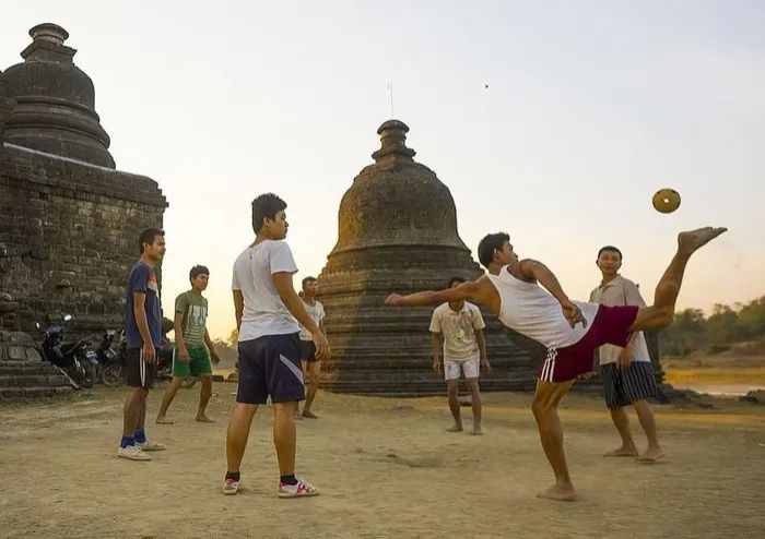 Ancient Myanmar ball game battles for survival in troubled nation | The ...