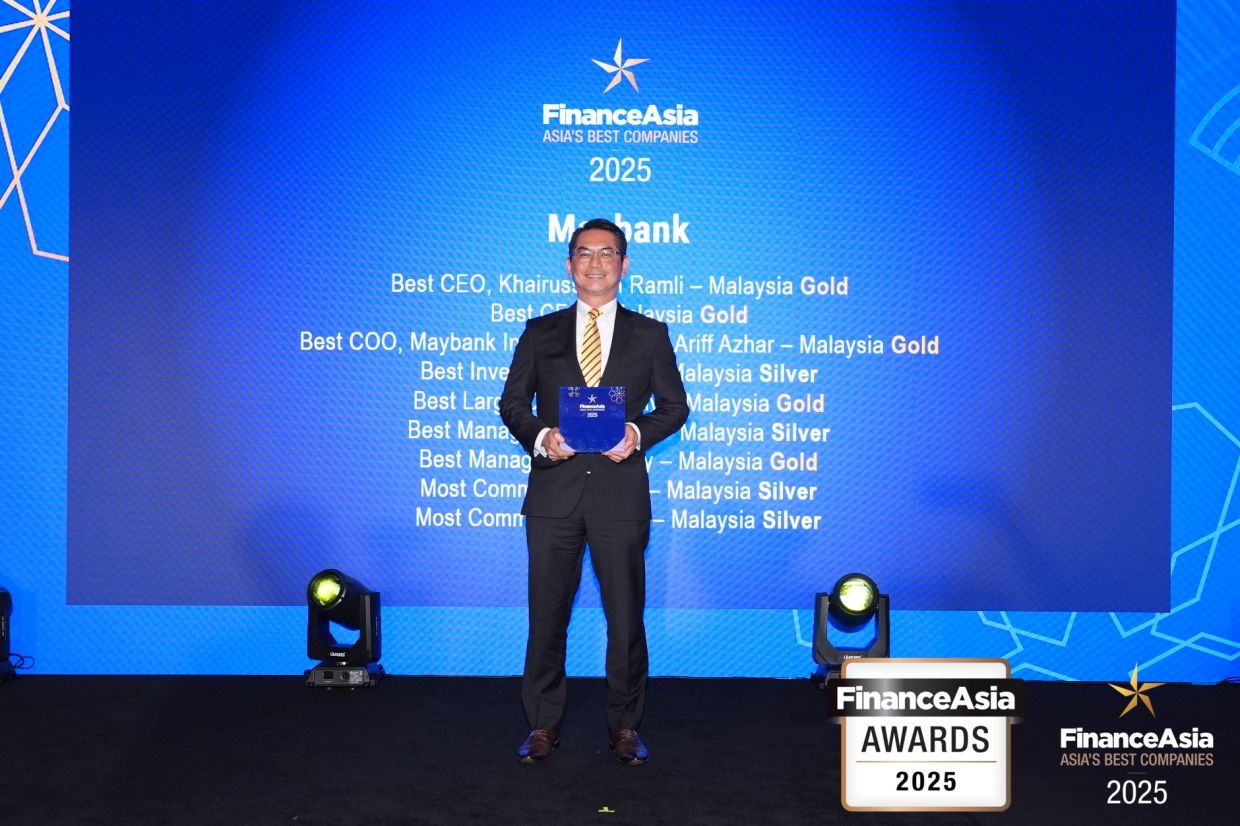 Maybank wins multiple top honours at FinanceAsia Awards 2025 | KLSE ...