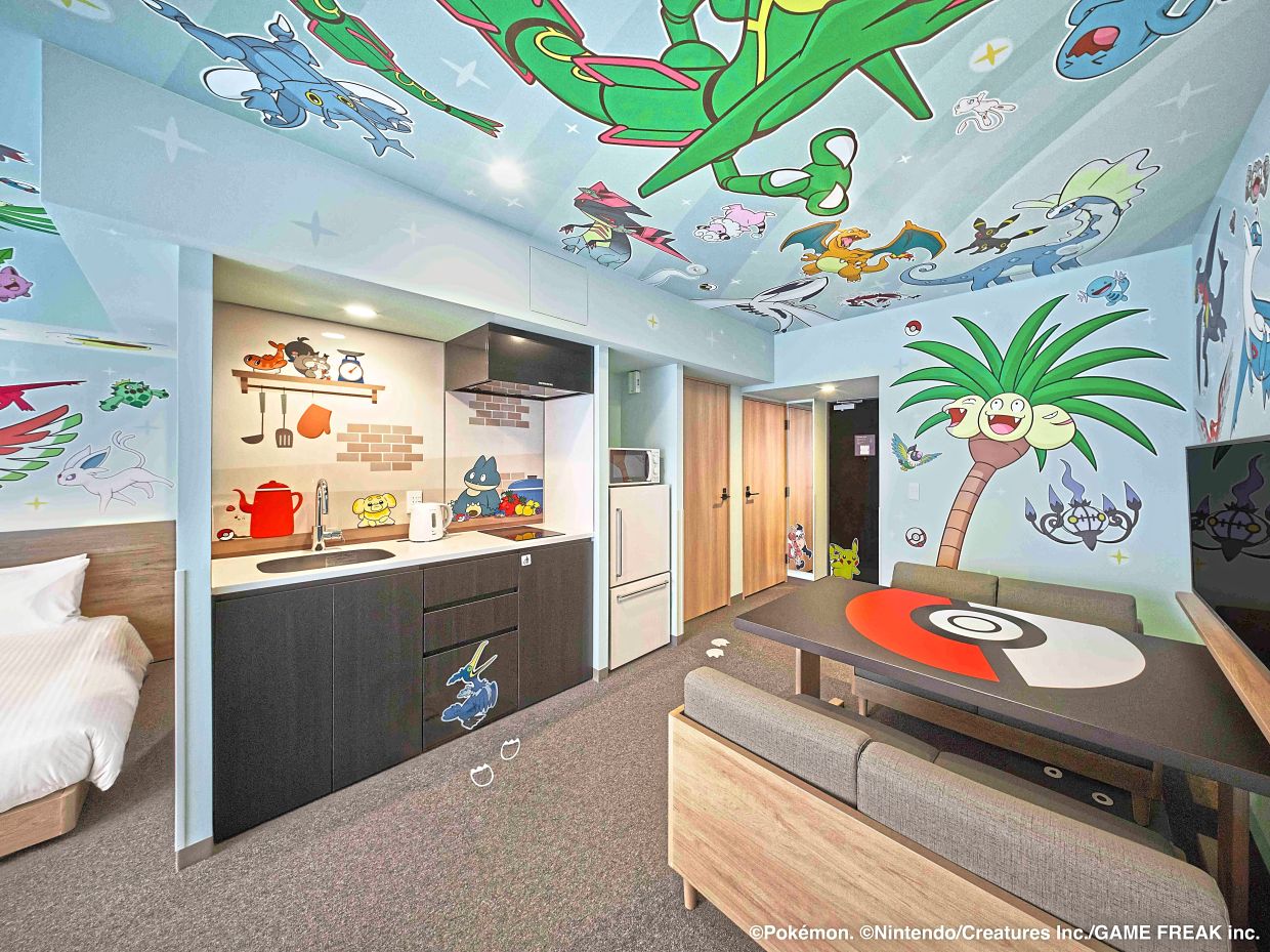 Catch some sleep at these cute Pokemon rooms in Japan | The Star