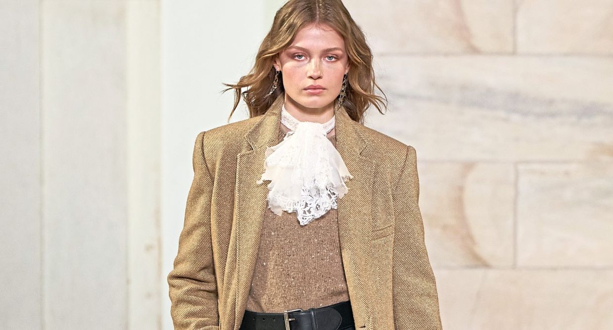 Slim, sequinned, silky: Scarves and neckerchiefs steal the fashion ...
