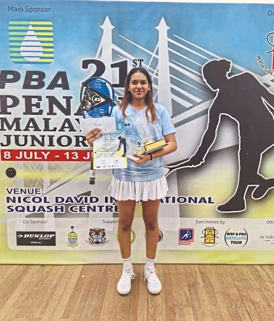 Squash: Haneesha reaps fruits of her hard labour by lifting U-19 title ...