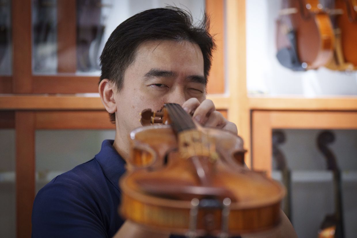 Meet Malaysia's first professional violin maker carving out a rare ...