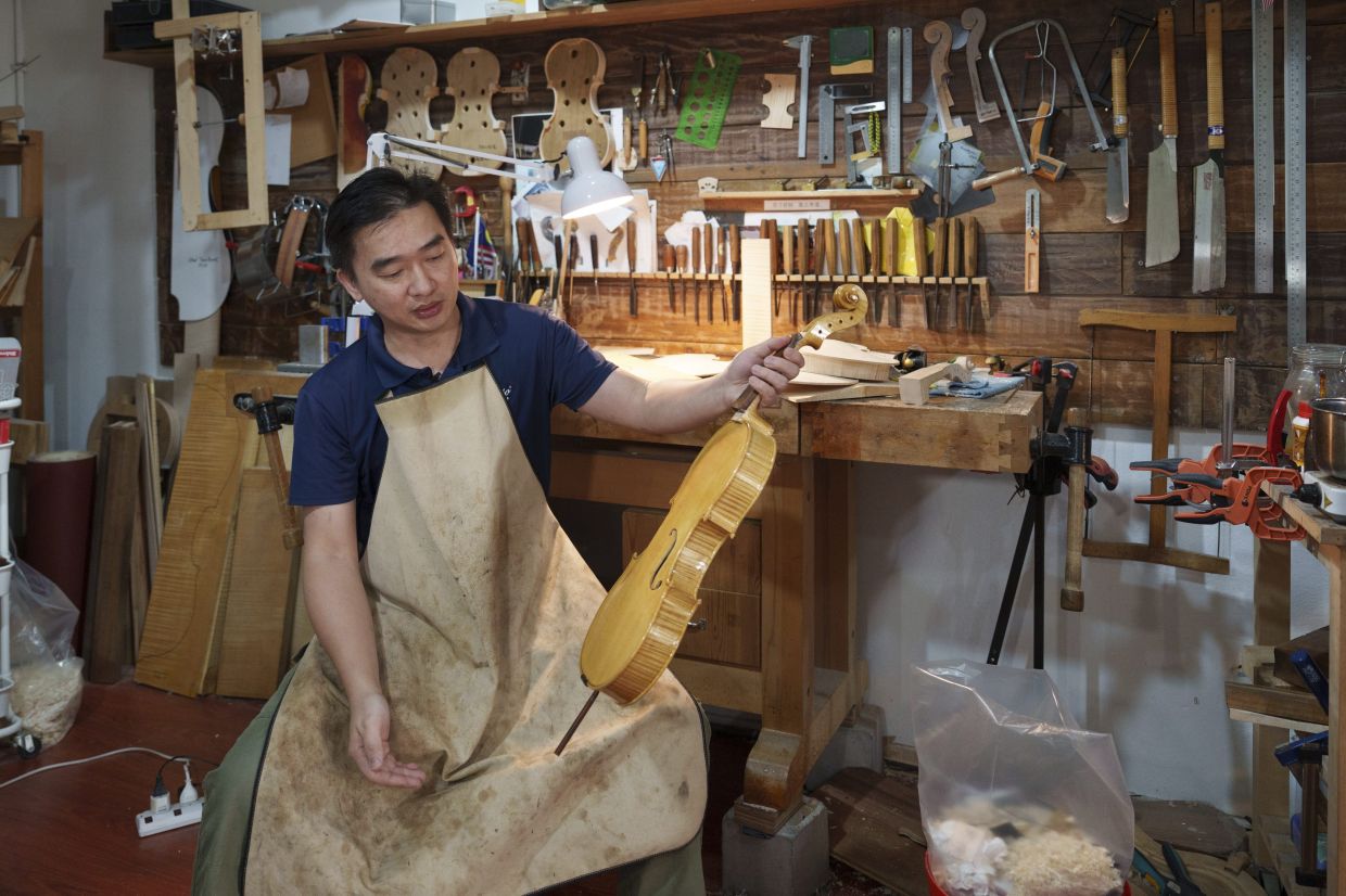 Meet Malaysia's first professional violin maker carving out a rare ...