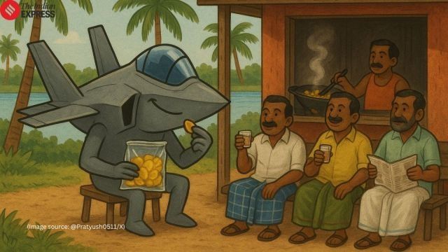 British F-35 fighter jet stranded in India for over a month takes off ...