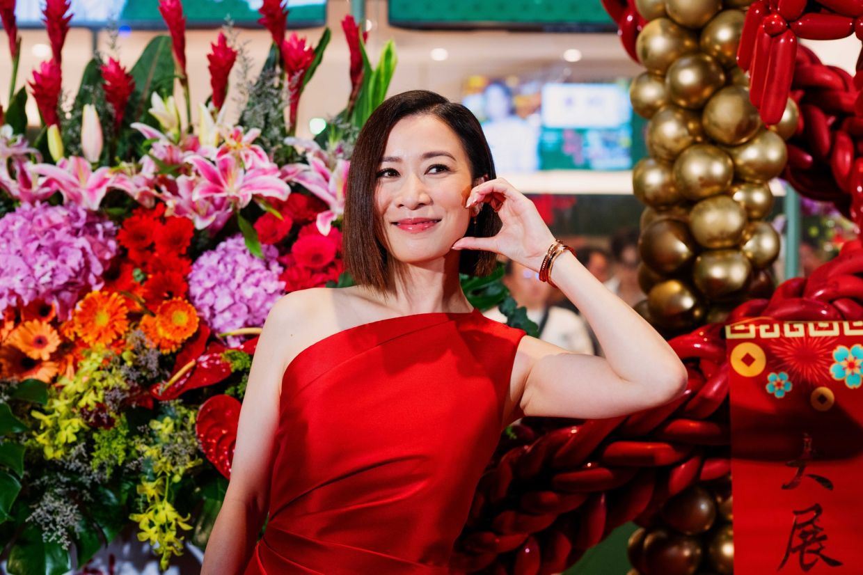 HK actress Charmaine Sheh ate non-stop since arriving in KL, calls ...