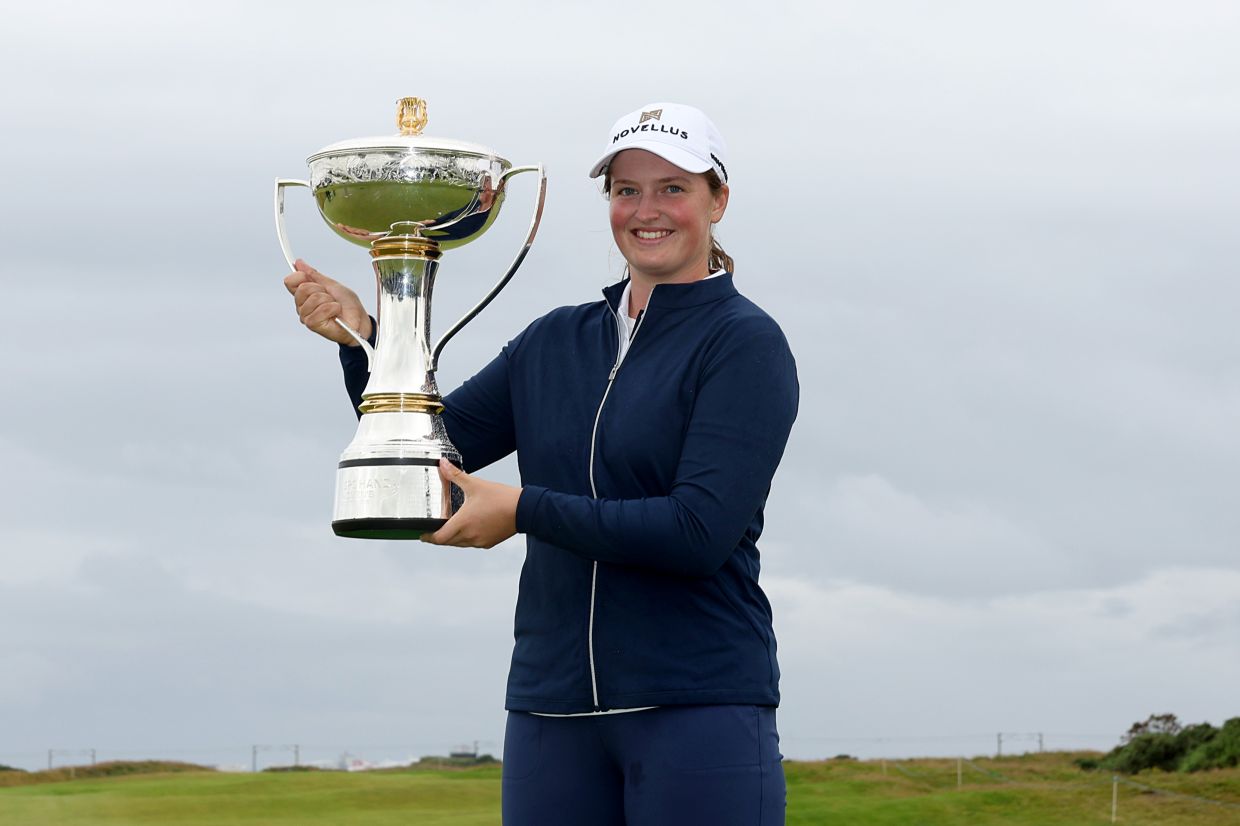 Golf: England’s Lottie Woad wins ISPS Handa Women’s Scottish Open in her first start as a ...