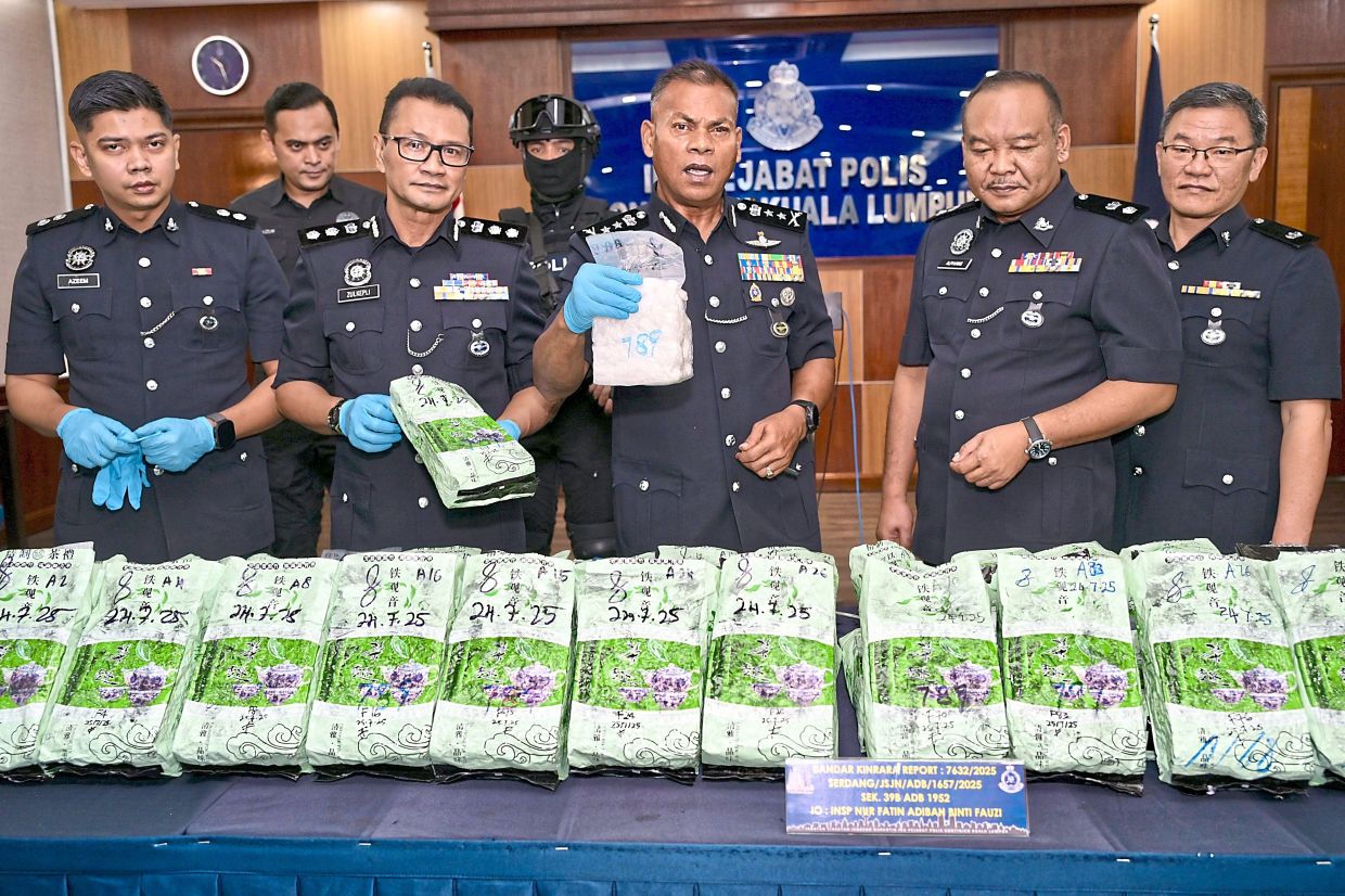 Three nabbed, RM4.7mil of syabu seized in raids | The Star
