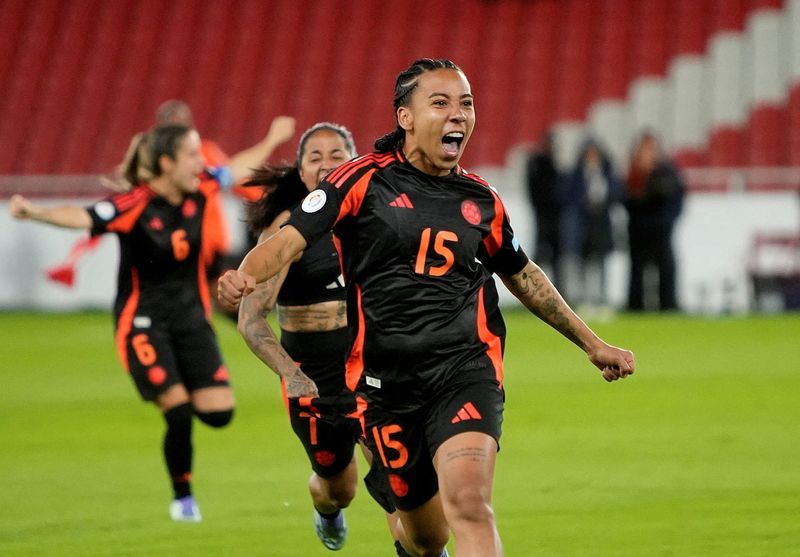 Football: Soccer-Colombia edge Argentina in shootout to reach Women's ...