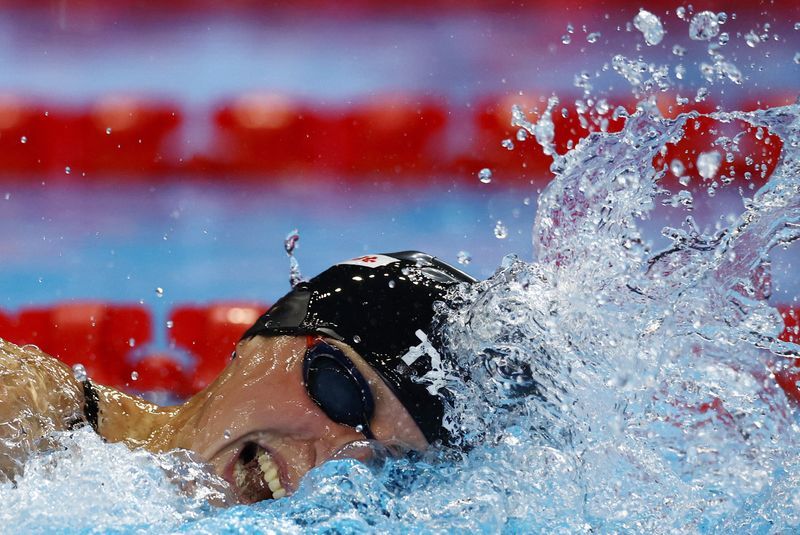 Swimming: Swimming-American Ledecky extends 1,500 freestyle dominance ...