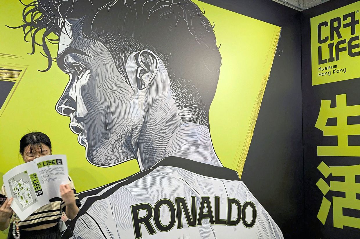 New CR7 Life Museum Hong Kong puts spotlight on Portuguese football ...