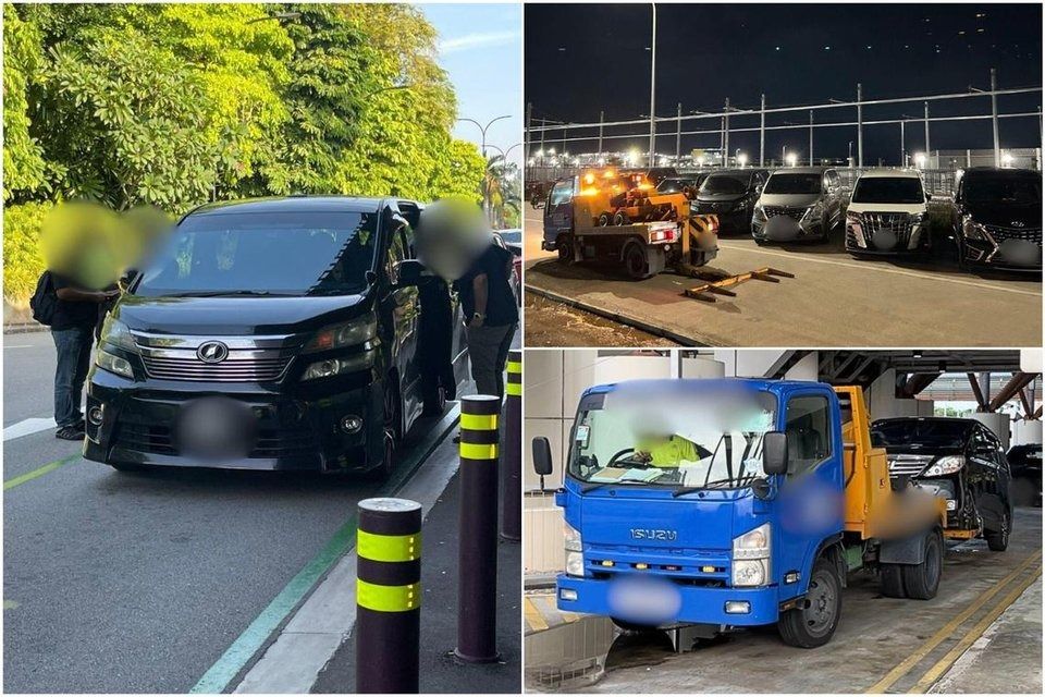 19 drivers nabbed over illegal ride-hailing services in Singapore and ...