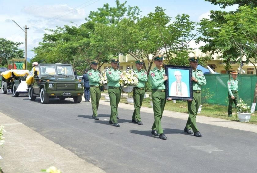 Myanmar holds State funeral for late acting President U Myint Swe | The ...