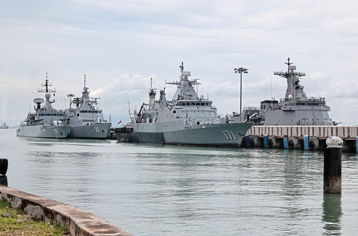 Warships berth in Penang for Asean naval gathering | The Star