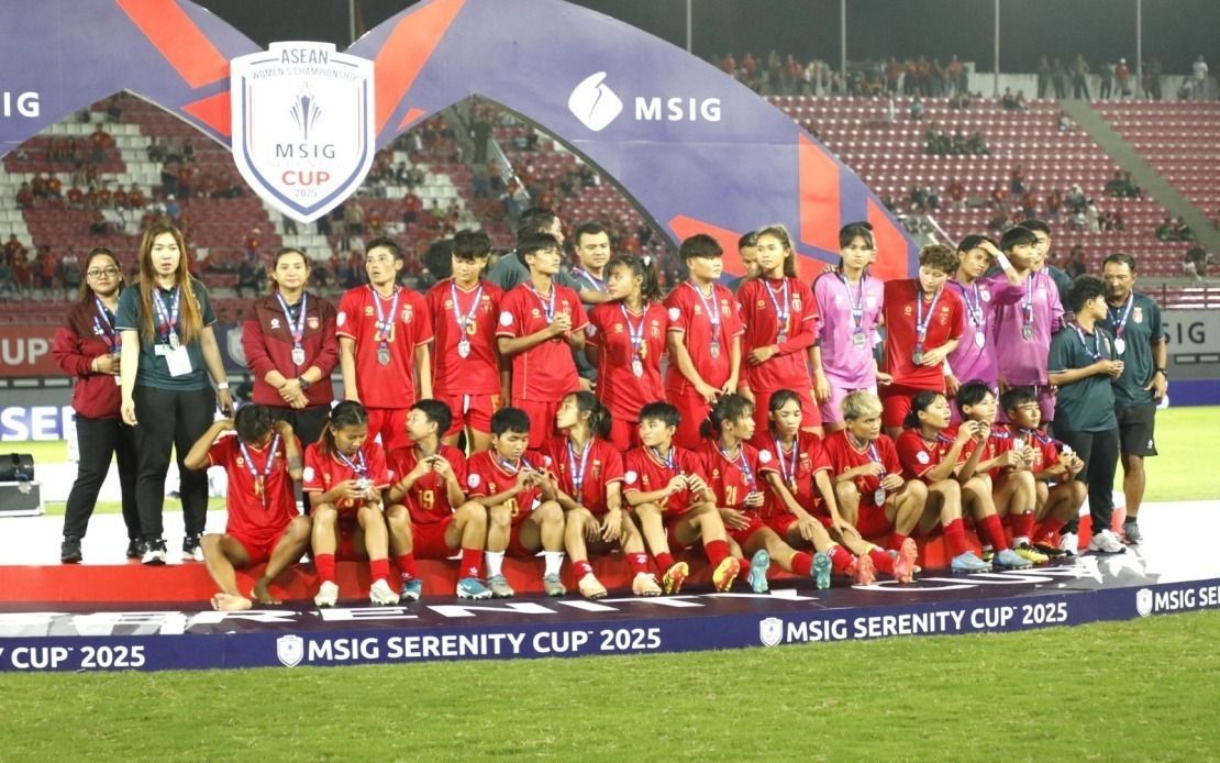 Gritty Myanmar girls lose Asean football trophy but triumph over ...