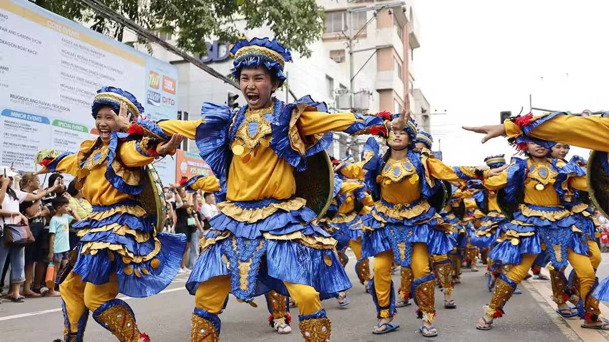 Streets of Mindanao city explode in colour, beats at ‘friendship feast ...