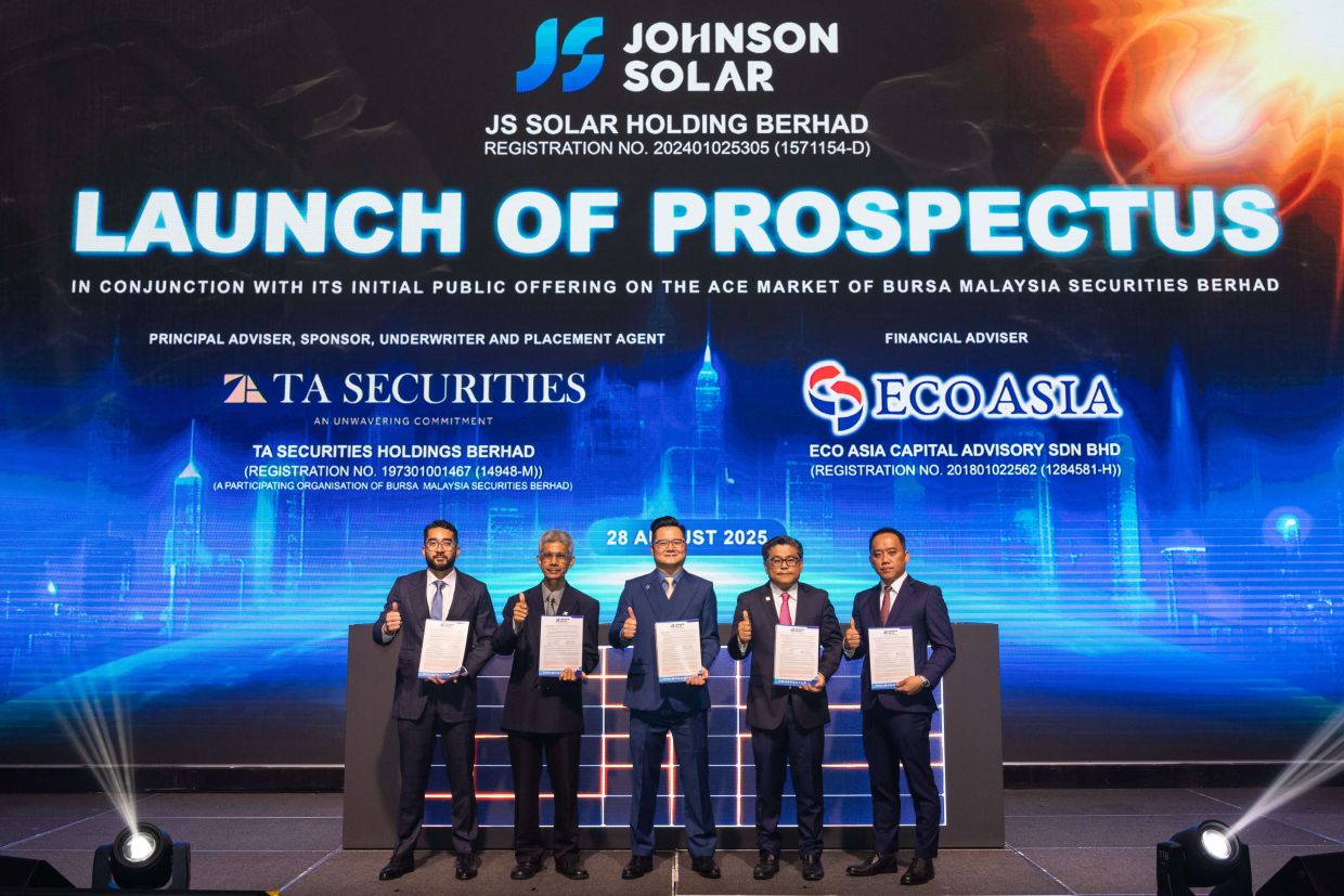 JS Solar to raise RM24mil from ACE Market listing | KLSE Screener