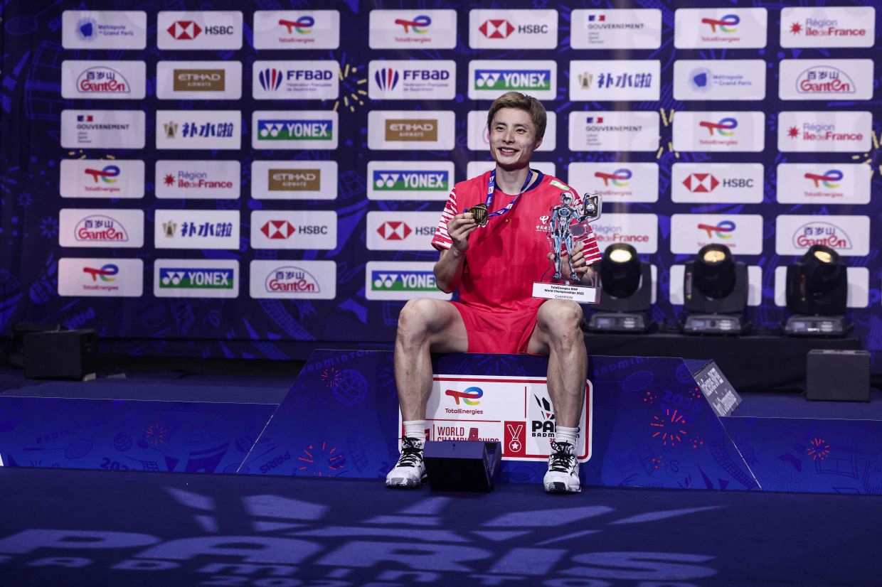 Shi Yuqi crowned in men's singles, China claims two titles at BWF World ...