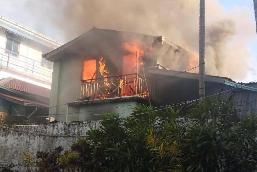 Fire breaks out in Myanmar's Mon State | The Star