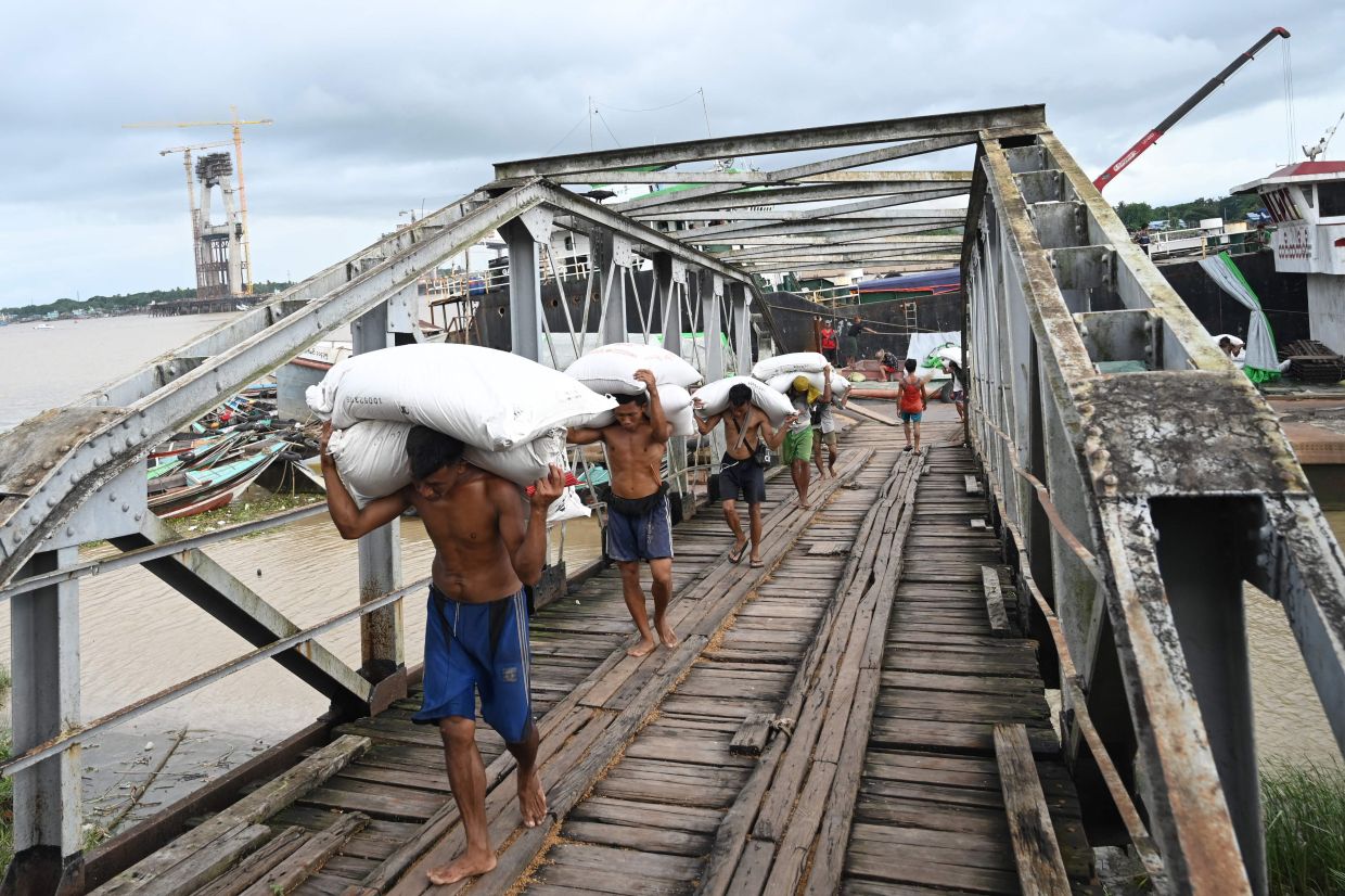 Myanmar rice export exceeds 1mil tonnes in 5 months | The Star