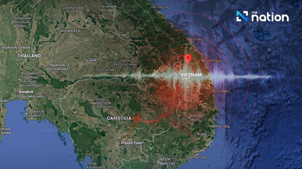 Magnitude 4.7 earthquake detected near Vietnam; Thailand urged to ...