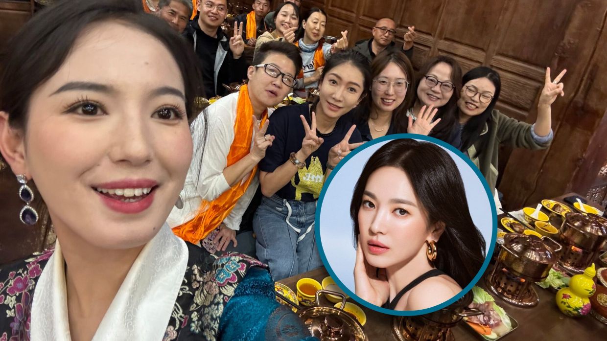 Tibetan woman in China resembles Korean star Song Hye-kyo, draws ...