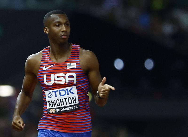 Athletics: Doping-Banned US sprinter Knighton punished for 'choosing ...
