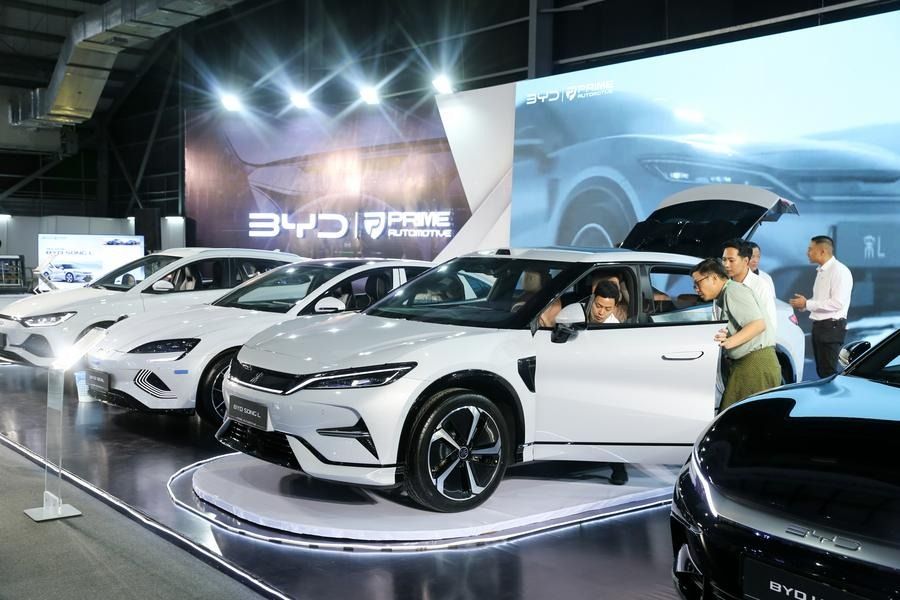 Chinese electric vehicles shine at Myanmar's auto expo | The Star