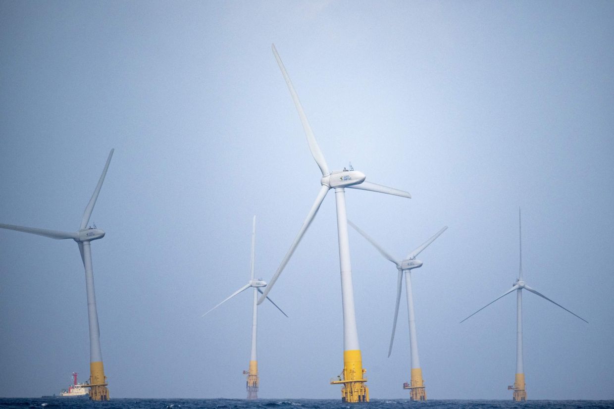 Floating wind power sets sail in Japan's energy shift | The Star
