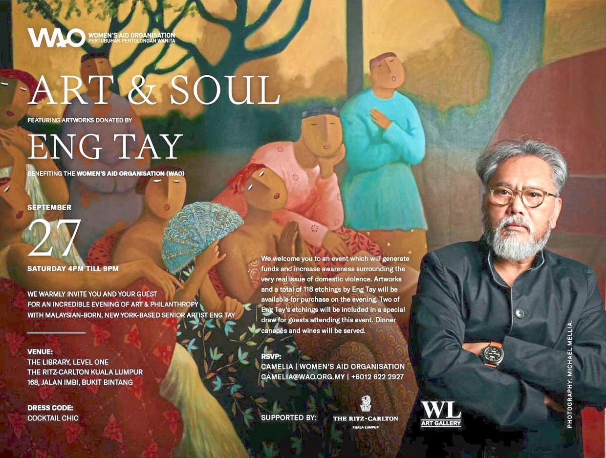 Malaysia-born, New York-based artist Eng Tay's 118 exclusive artworks ...