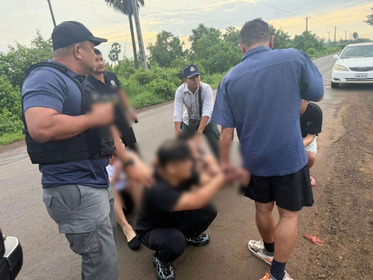 Four Chinese nationals arrested for kidnapping and human trafficking activities in Cambodia ...