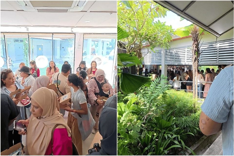 Singapore’s take on viral ‘cake picnic’ trend draws criticism over S ...