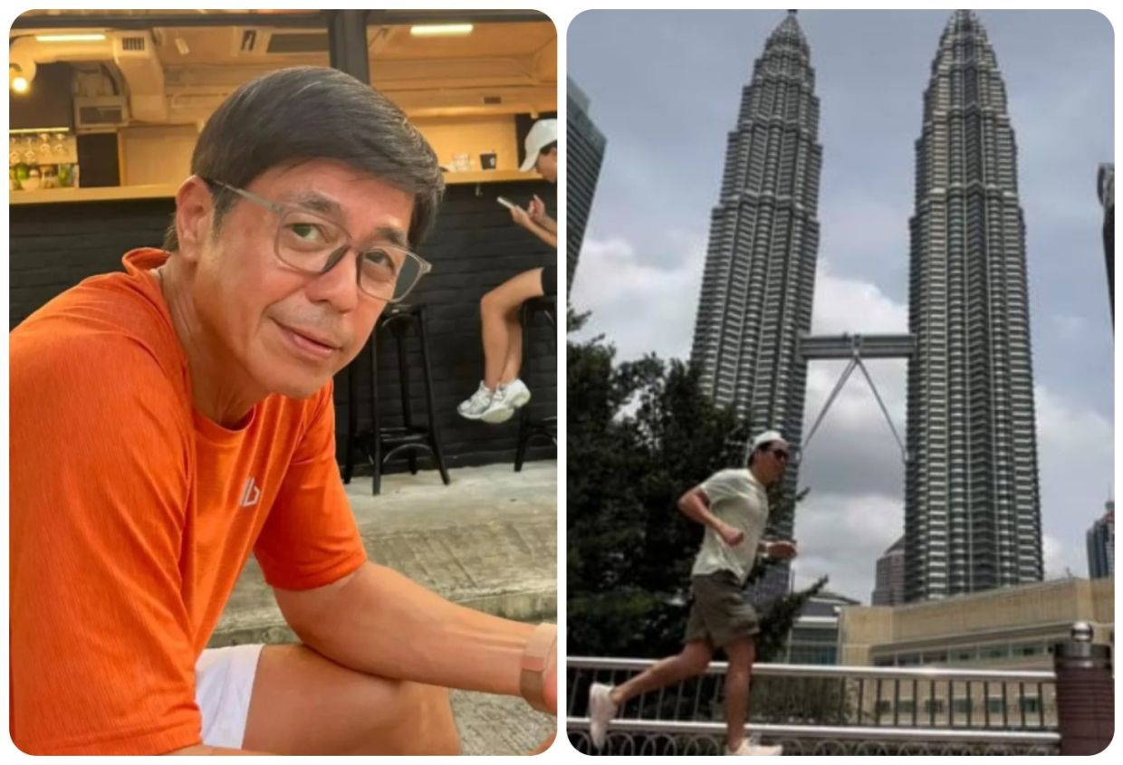 HK actor Stephen Ho visits Malaysia for the first time, seen at KLCC ...