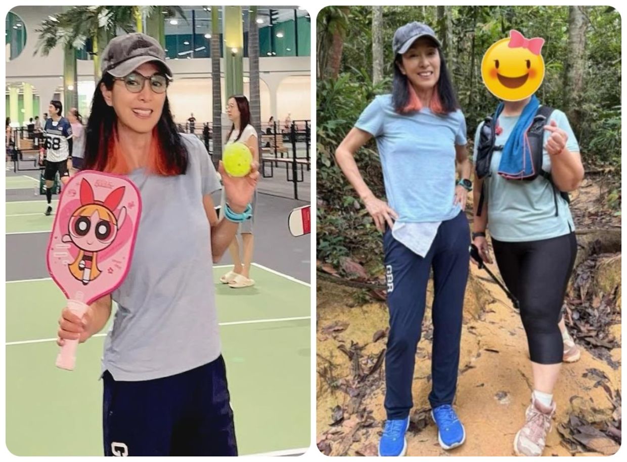 HK actress Michelle Yim, 70, seen playing pickleball in Malaysia ...