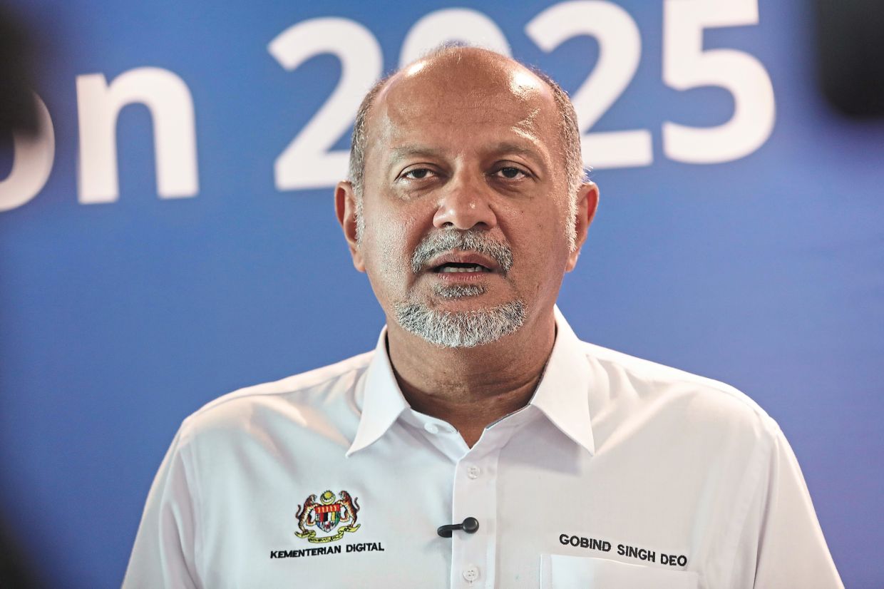 Gobind: Public confidence key to boost usage of digital services | The Star