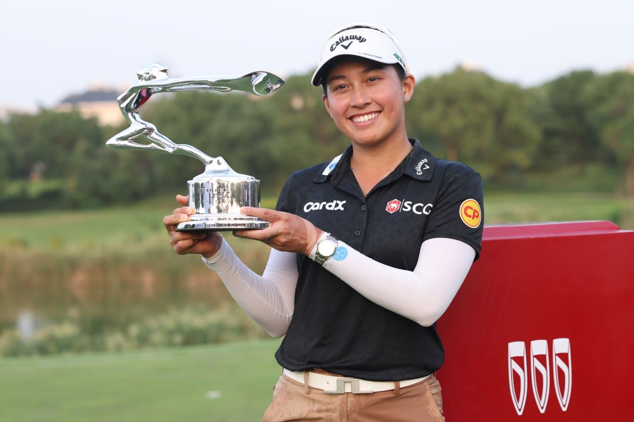 Thailand's World No. 1 Jeeno Thitikul becomes LPGA Tour’s first repeat winner of 2025 with ...