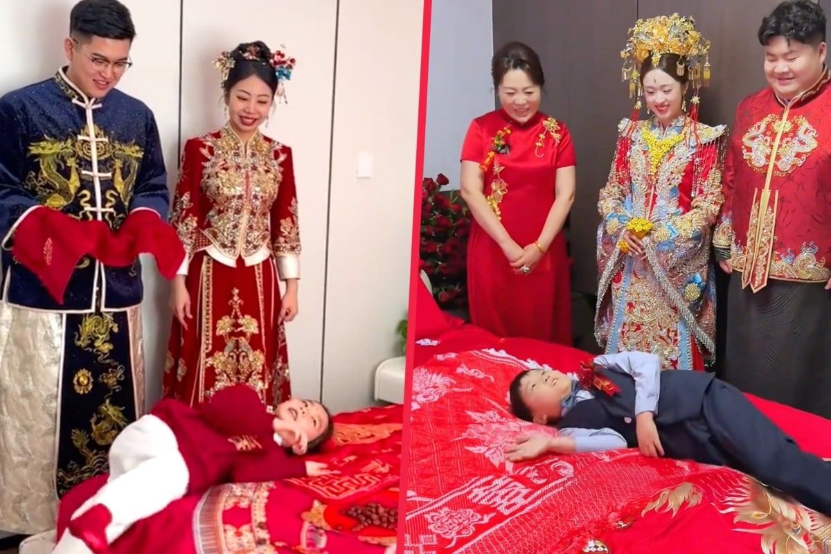 Why little Chinese boy rolls across newlyweds’ bed while chanting ...