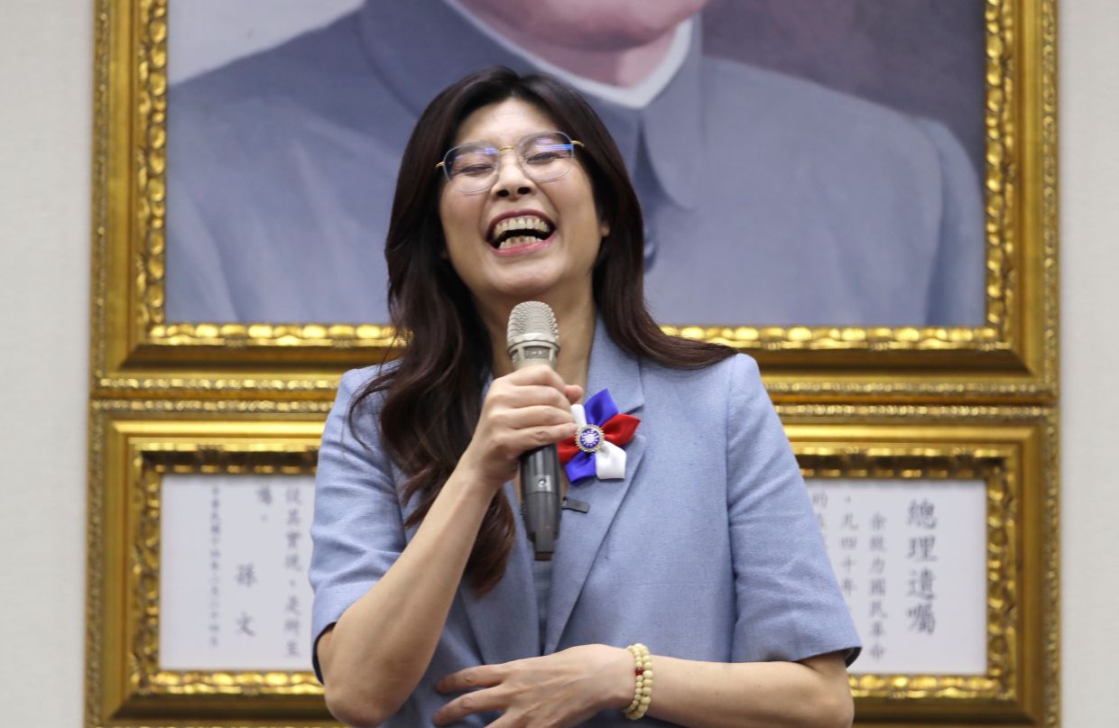 Dark horse Cheng Li-wun wins leadership race of Taiwan’s opposition KMT ...