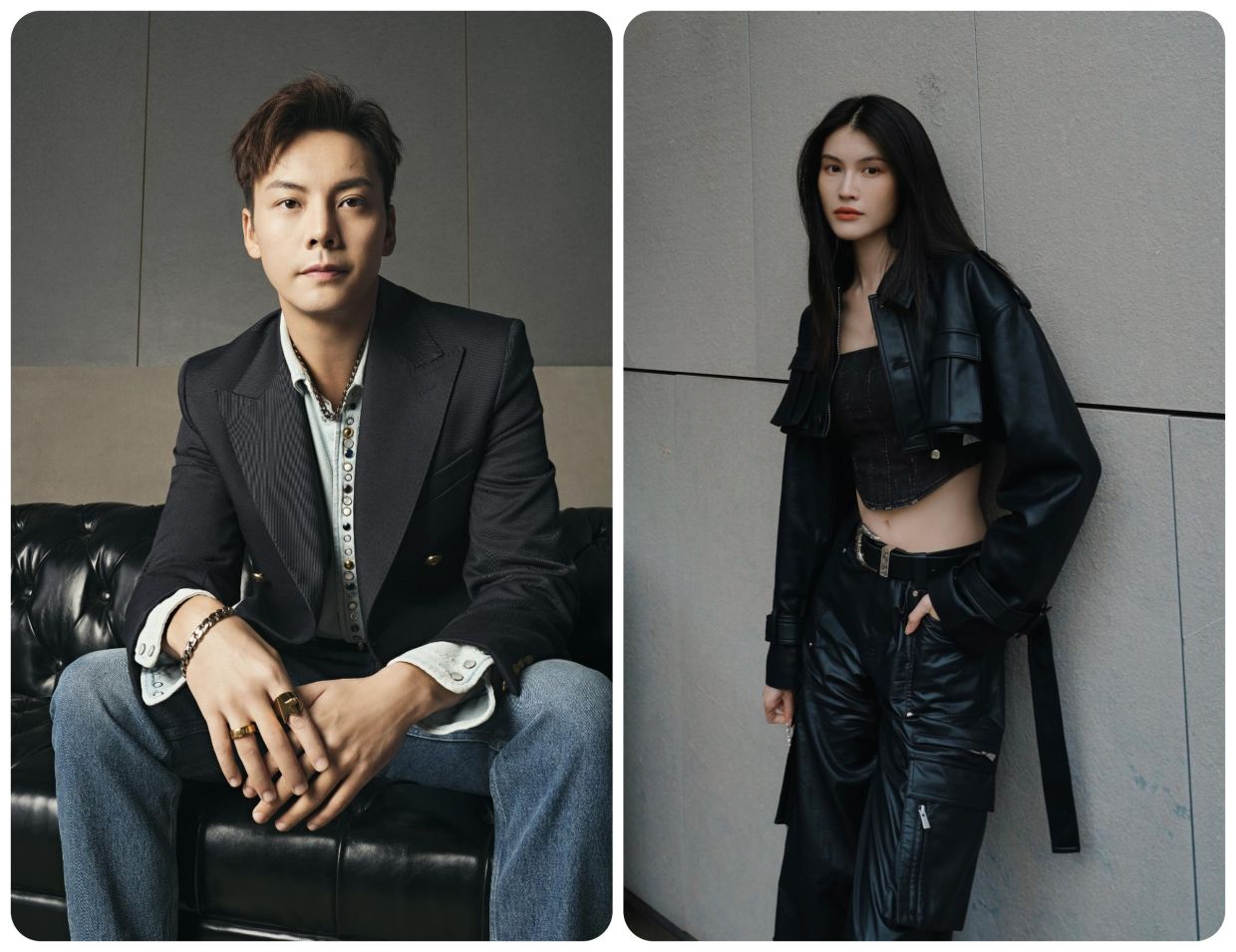 Hong Kong star William Chan and Chinese supermodel He Sui welcome their ...