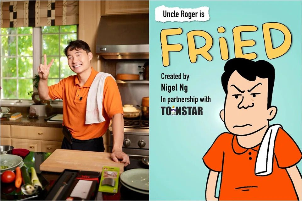 Malaysian comedian Nigel Ng to release cartoon series of Uncle Roger on ...