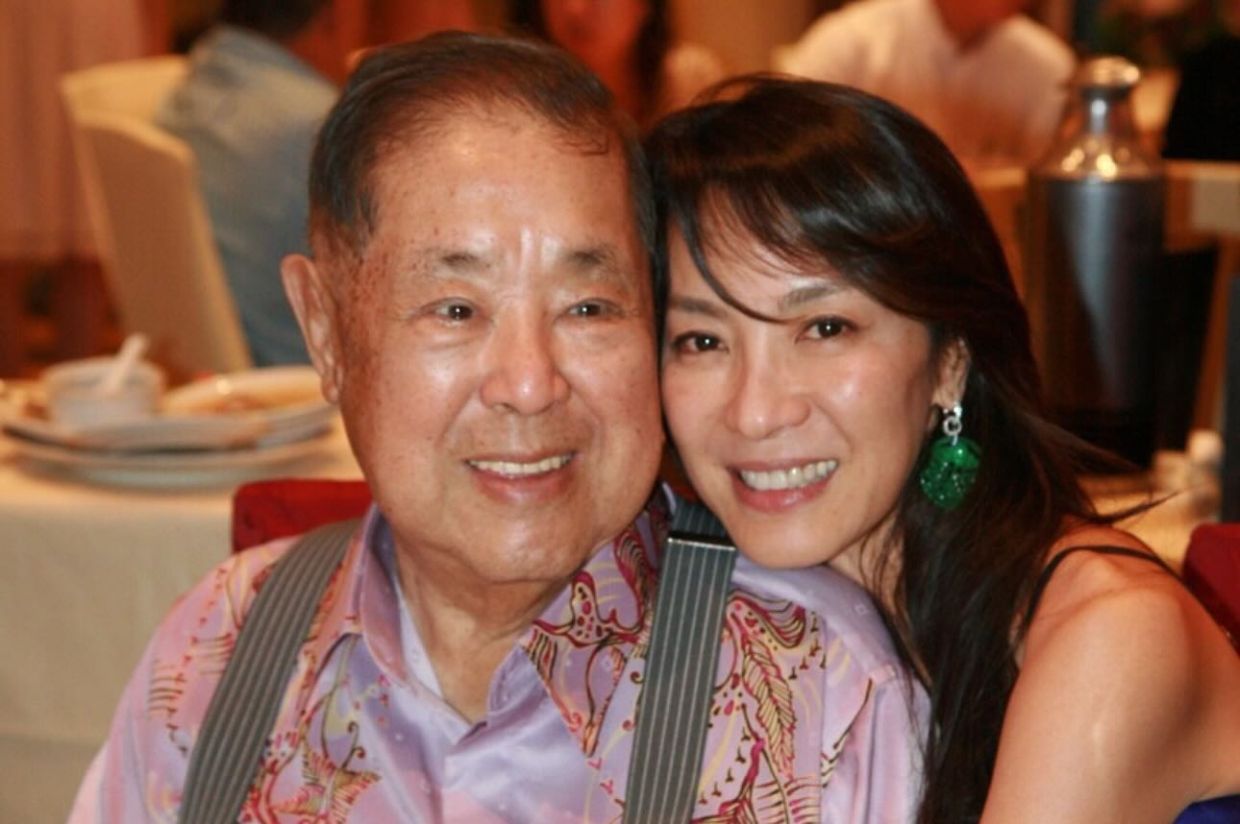 Michelle Yeoh shares rare photos with late father for his 100th ...