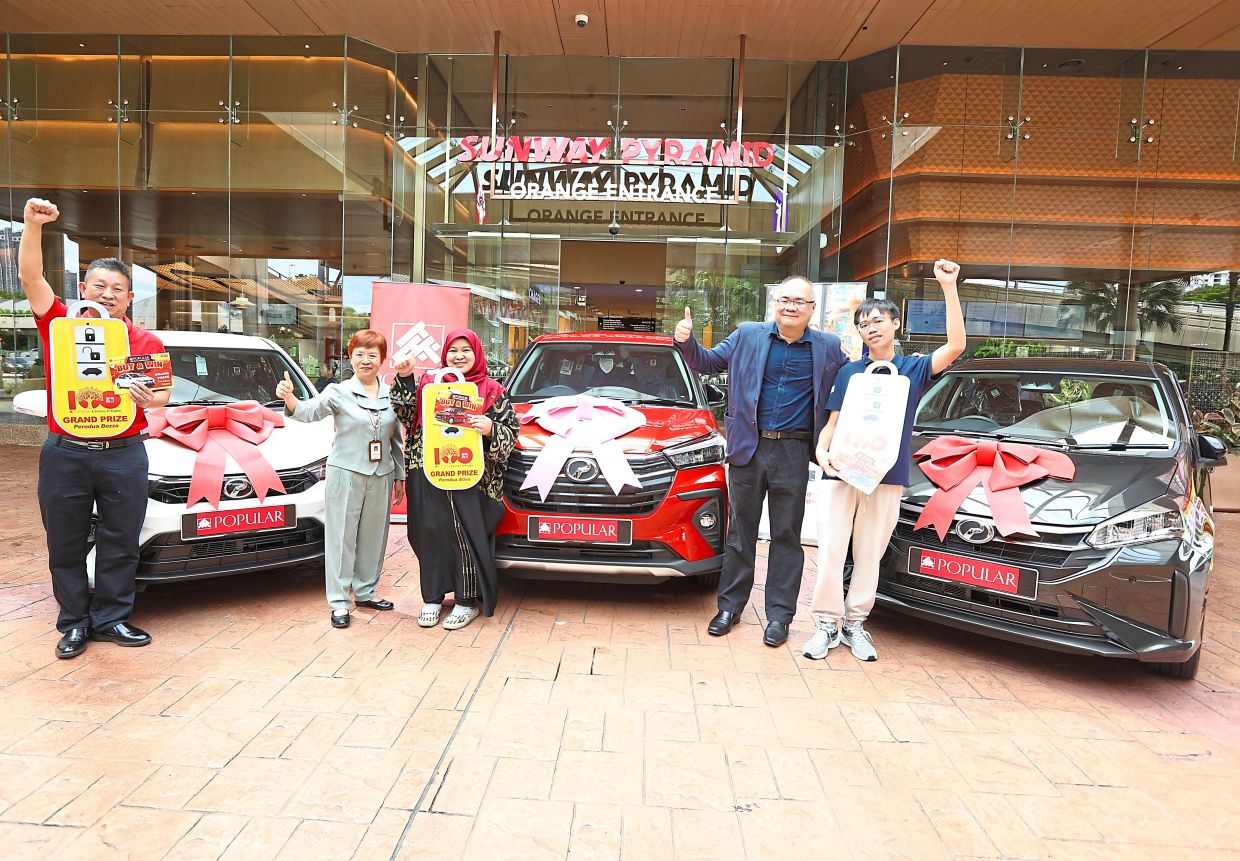 Grand prize winners take home new cars in milestone giveaway | The Star