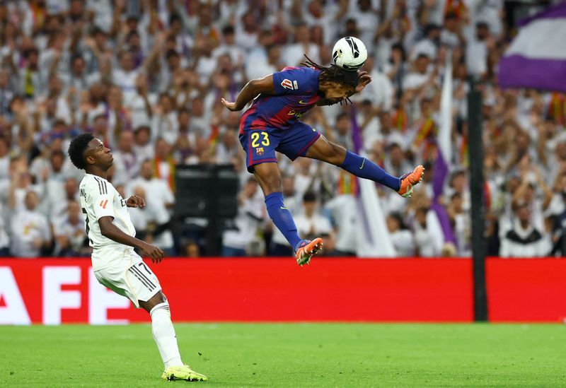 Football: Soccer-Vinicius apologises for storming off in Real's Clasico ...
