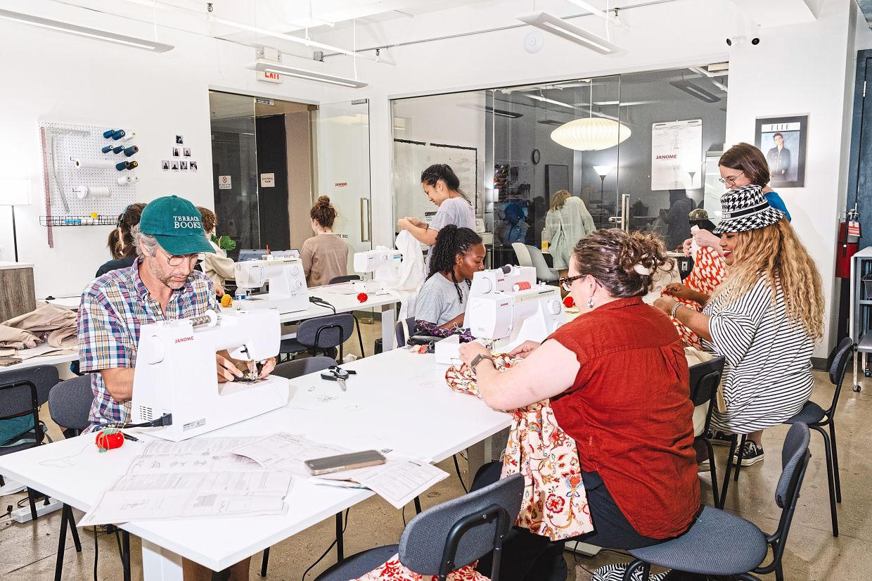 Sewing is cool again, as interest in skills like crocheting and ...
