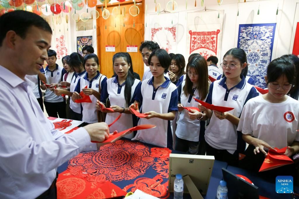 Chinese paper art comes alive in Myanmar's Yangon | The Star