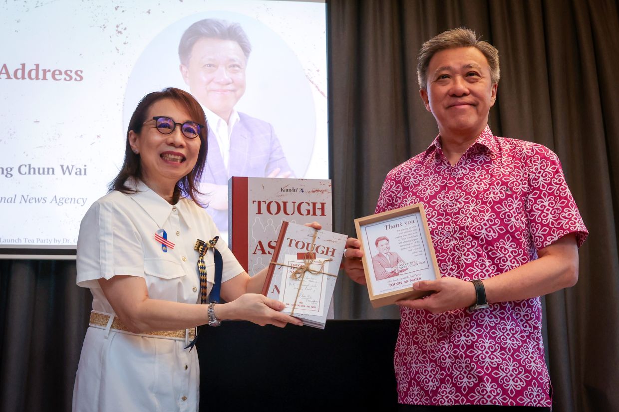 Bernama chairman launches 'Tough As Nails' book, a tribute to ...