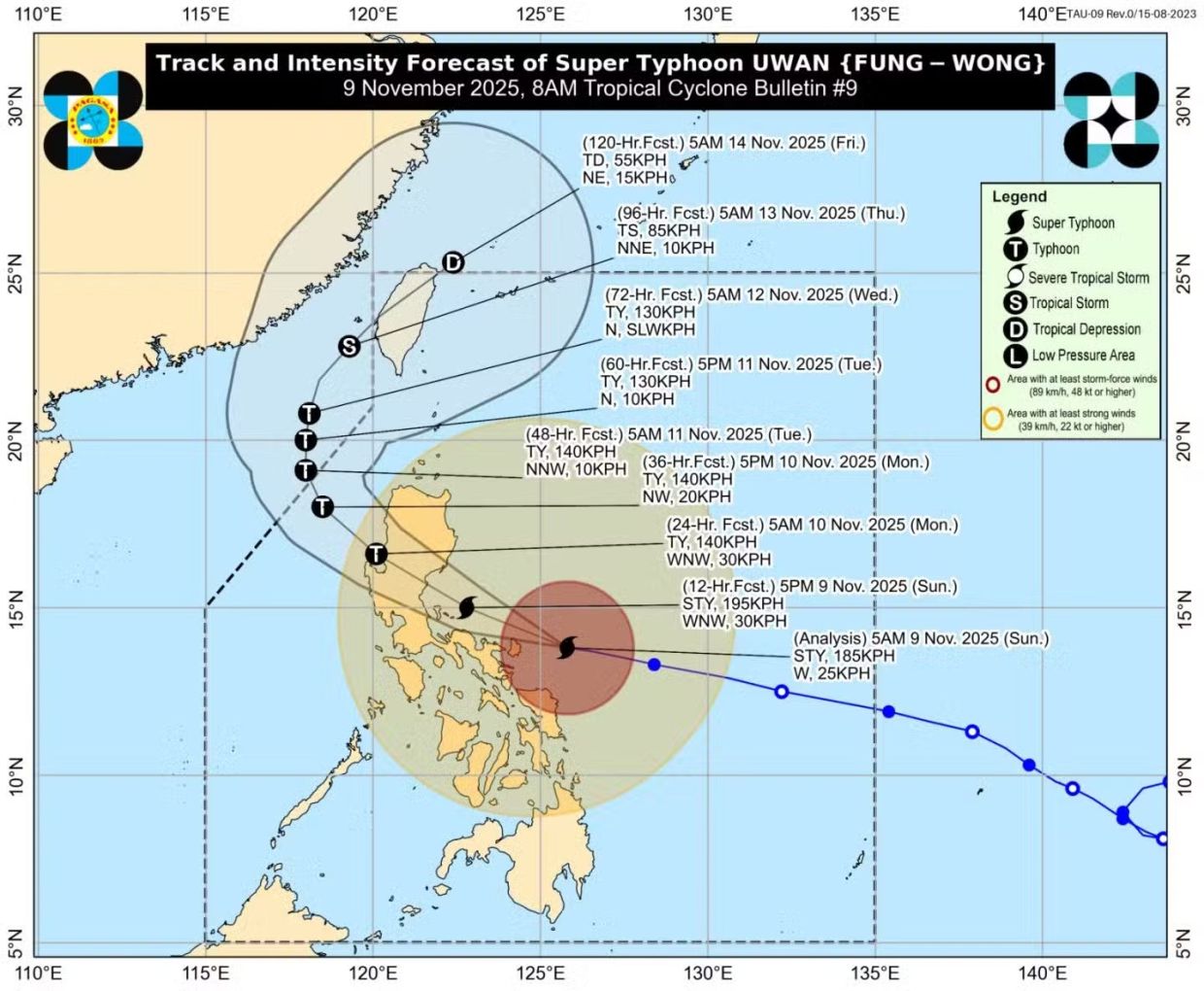 Philippines forecasts life-threatening conditions with super typhoon Fung-wong | The Star