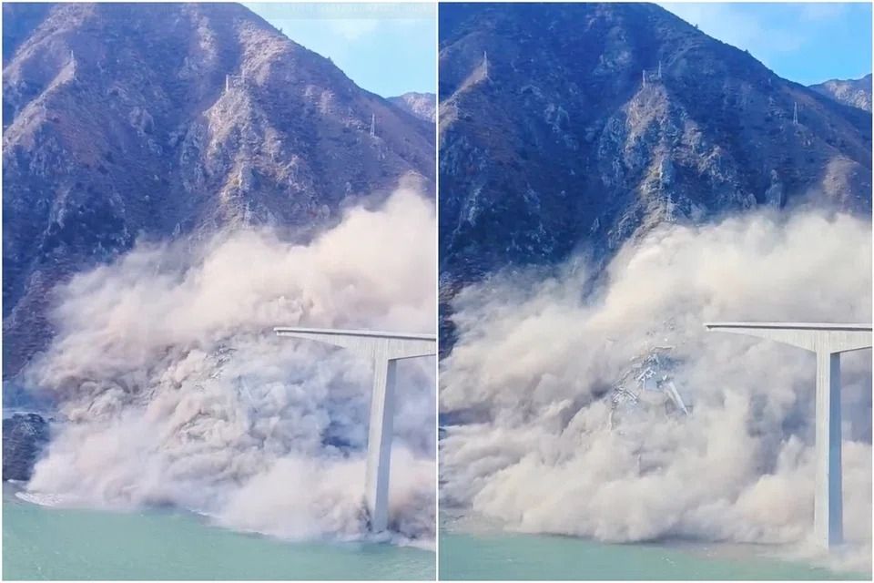 Bridge partially collapses in southwest China, months after opening ...